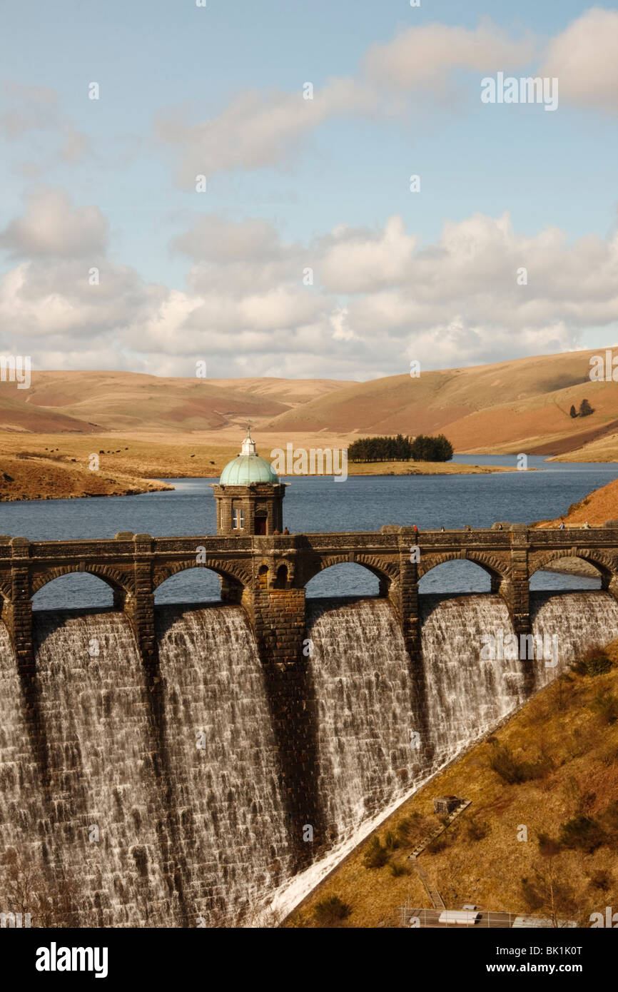 Craig Goch reservoir and dam, Elan Valley, Mid Wales Stock Photo - Alamy