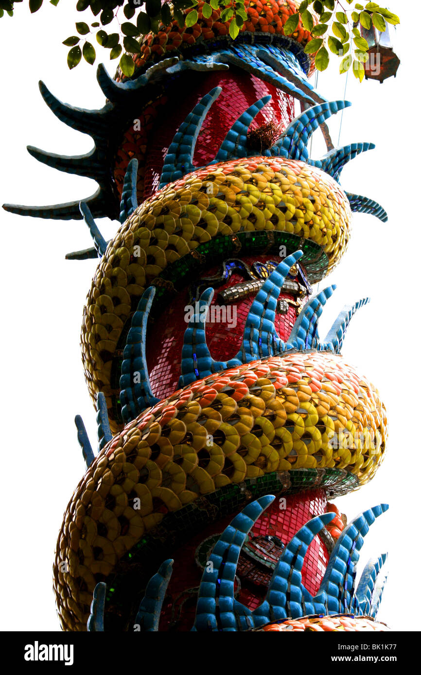 Thailand bangkok snake temple hi-res stock photography and images - Alamy