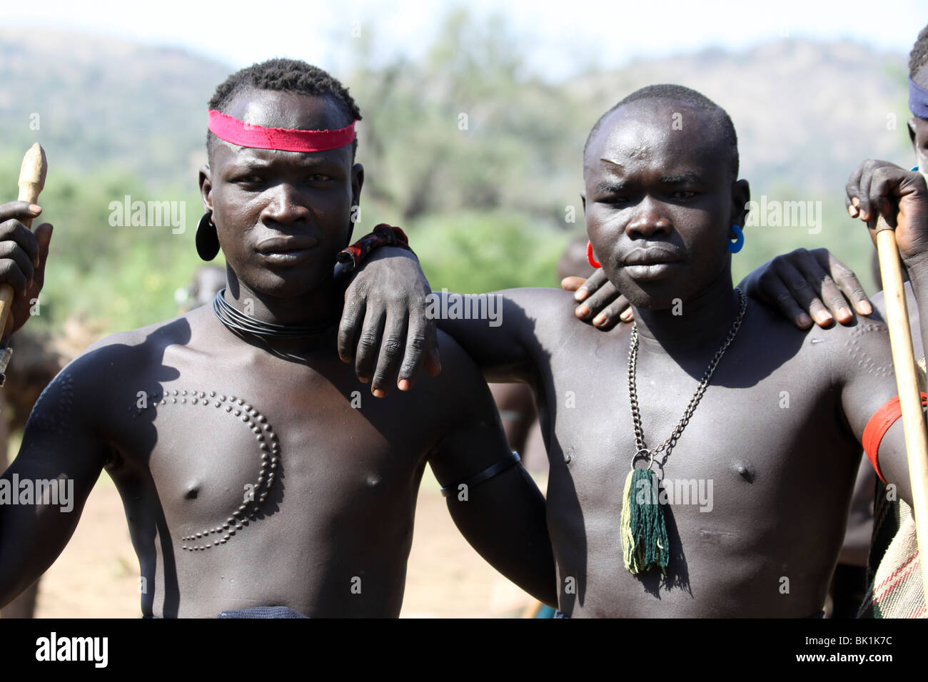 Africa, Ethiopia, Debub Omo Zone,the Mursi tribe Stock Photo - Alamy