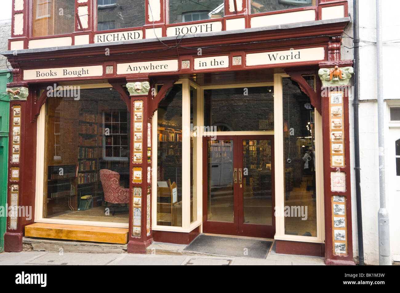 Richard Booth Bookshop Hay-on-Wye Herefordshire UK Stock Photo - Alamy