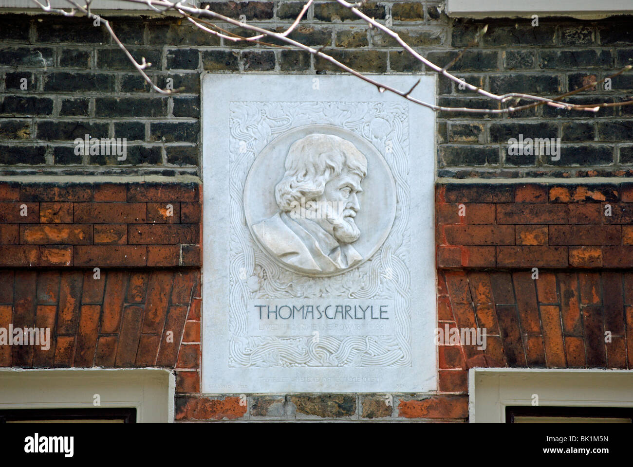 benjamin creswick's portrait plaque of scottish historian thomas ...