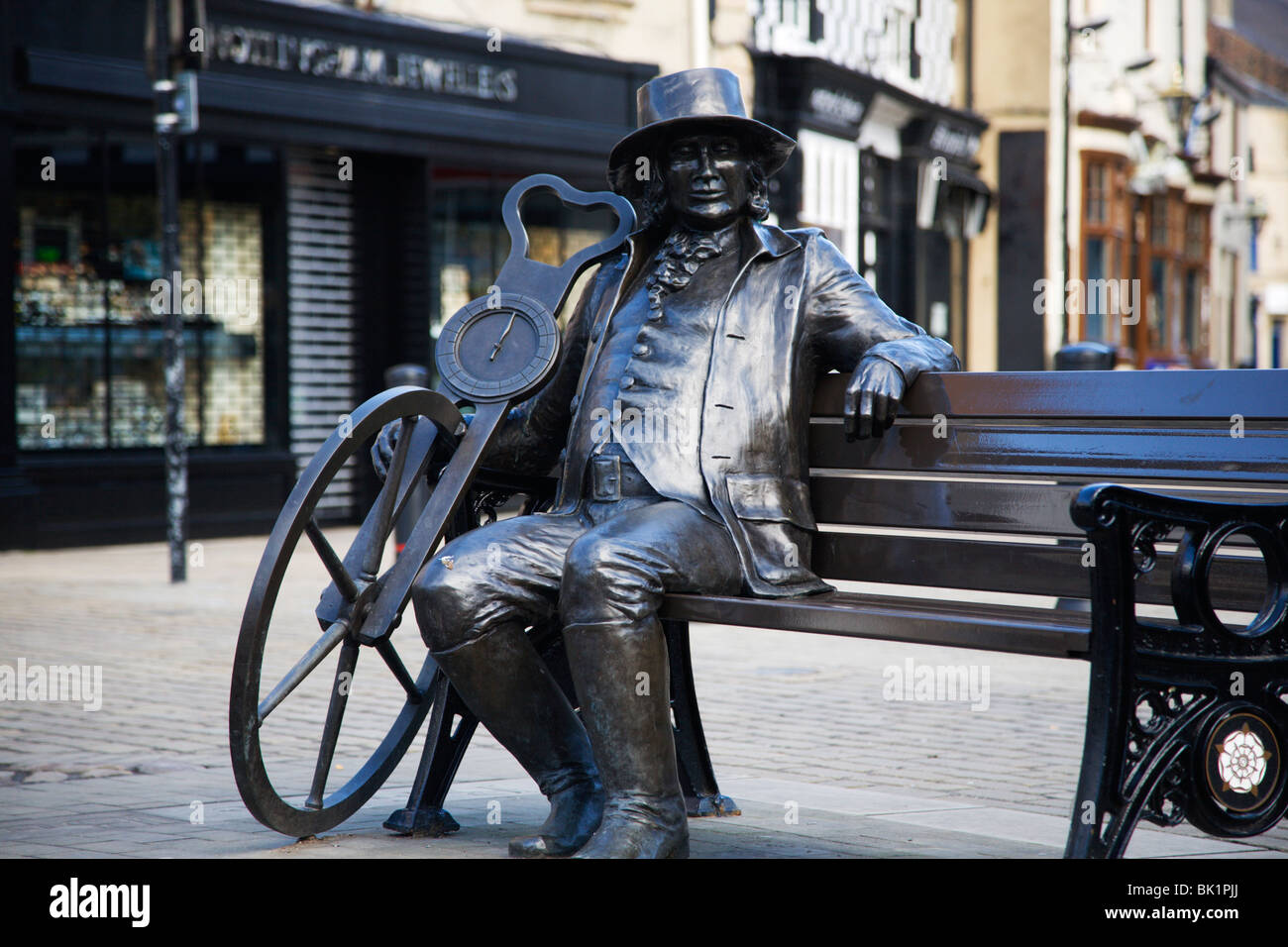 Blind Jack Statue by Barbara Asquith Knaresborough Yorkshire England ...