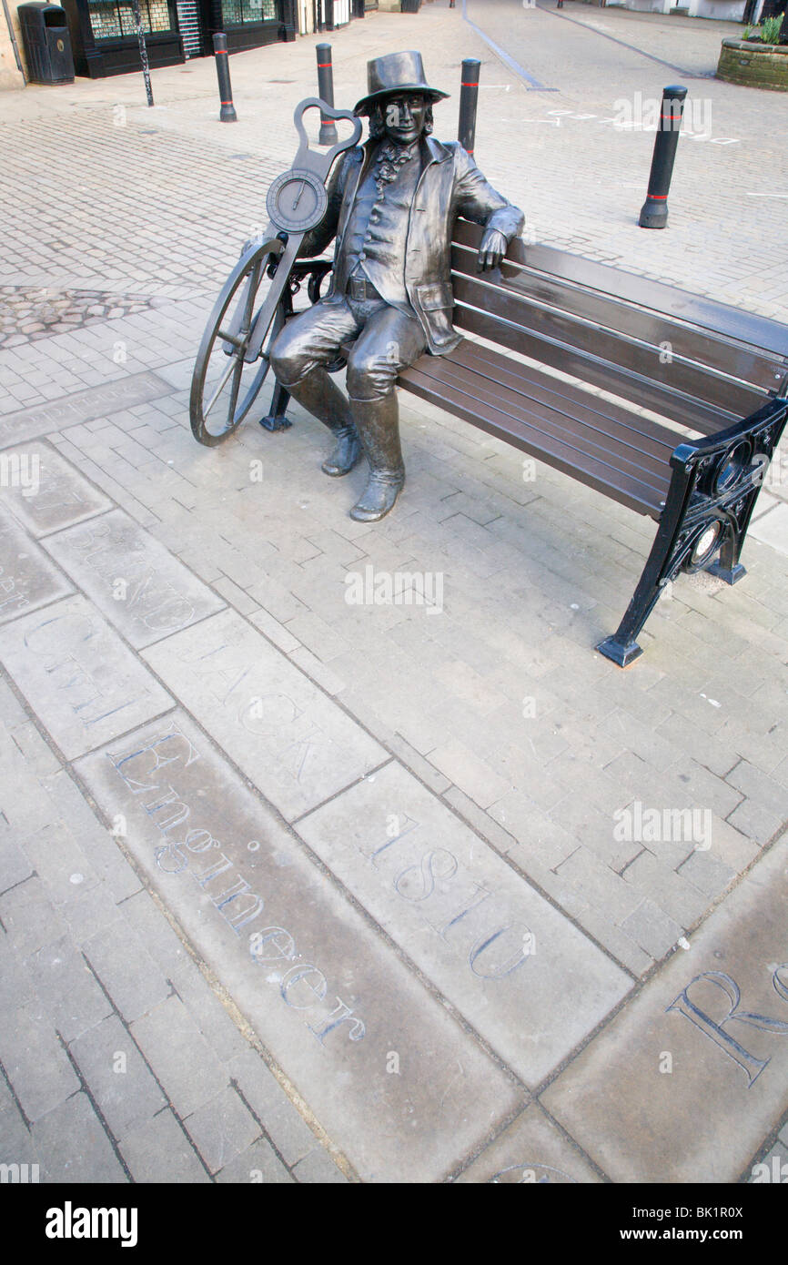 Blind Jack Statue by Barbara Asquith Knaresborough Yorkshire England ...