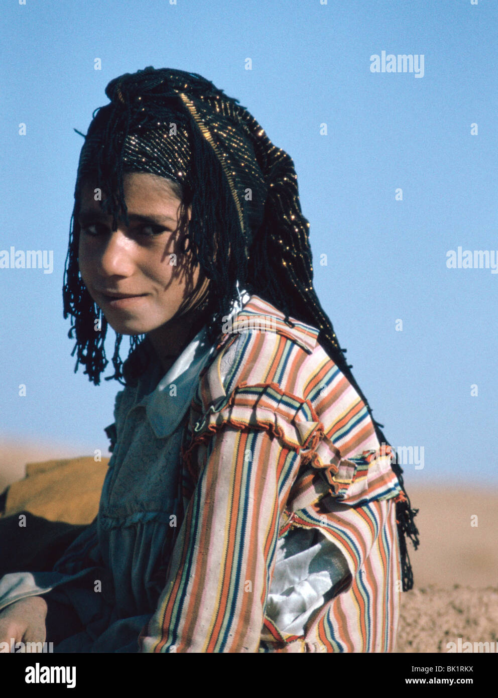 Shepherdess, Calah (Nimrud), Iraq, 1977 Stock Photo - Alamy