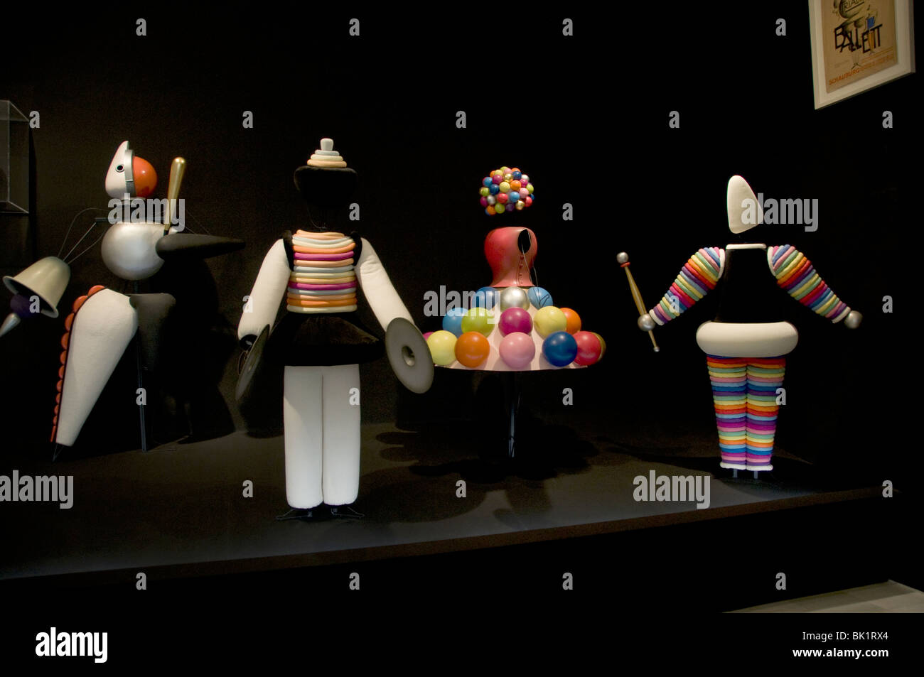 Oskar Schlemmer 1888 - 1943 German Germany The Triadic Ballet Black ...