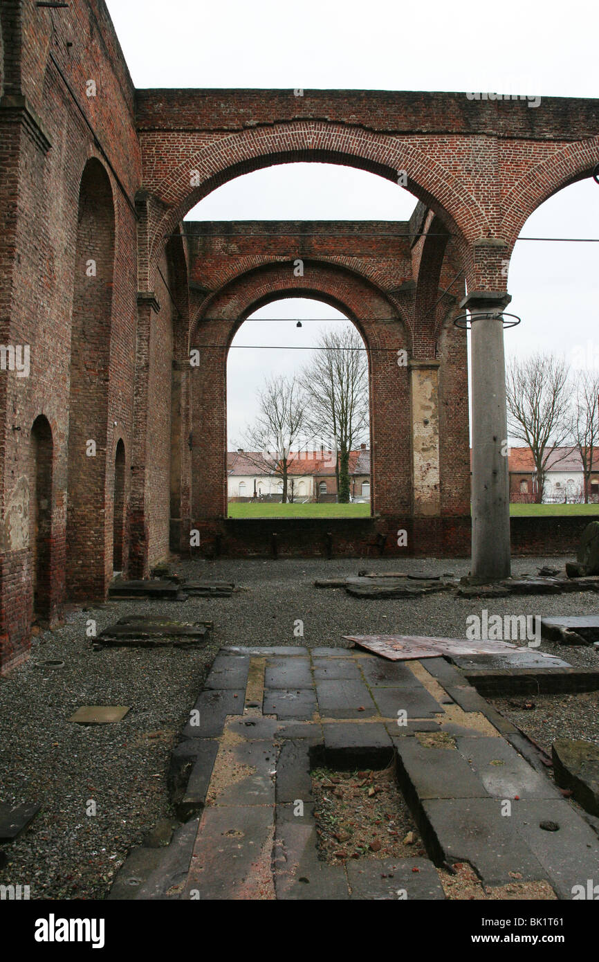 Grand Hornu, old coal mine in Mons Borinage, Belgium Stock Photo - Alamy