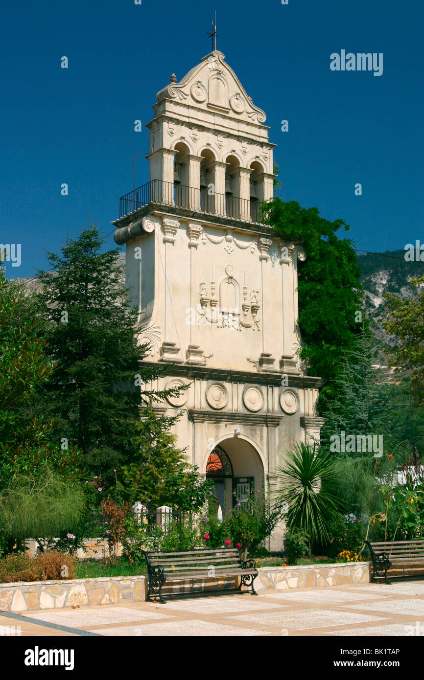 Monastery of Agios Gerasimos, Kefalonia, Greece Stock Photo - Alamy