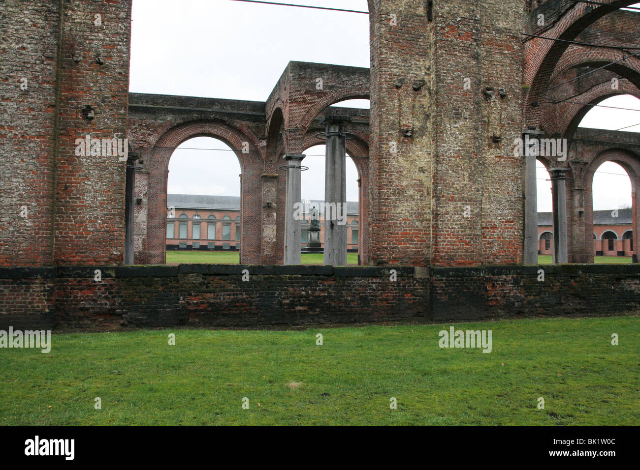 Grand Hornu, old coal mine in Mons Borinage, Belgium Stock Photo - Alamy