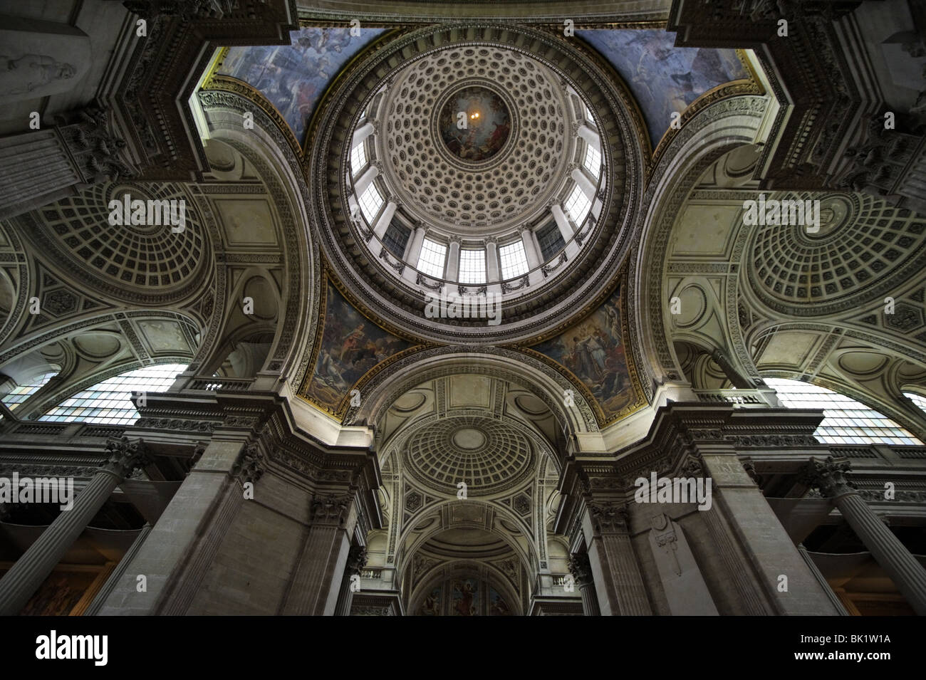 Pantheon`s dome, Paris, France Stock Photo - Alamy