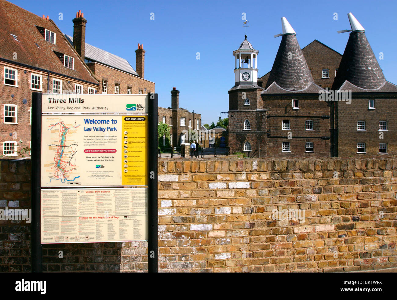 Three Mills, Lea Valley, London Stock Photo - Alamy