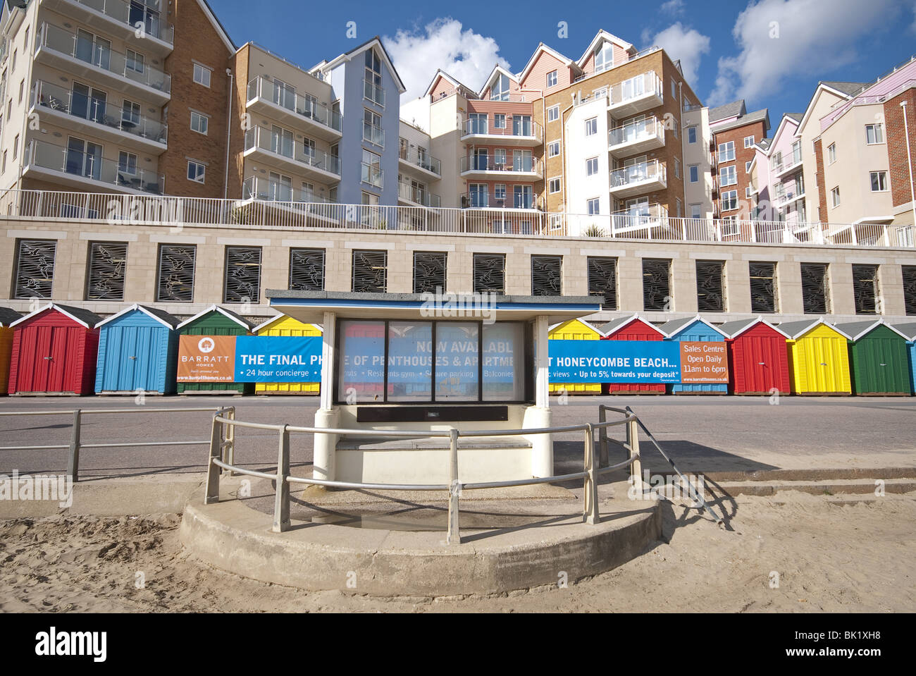 Boscombe Spa promenade, near Bournemouth, Dorset, England, UK Taken ...