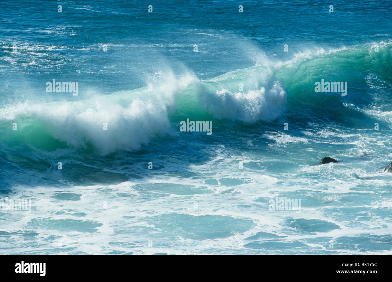 Waves heading for Betty's Bay, South Africa Stock Photo - Alamy