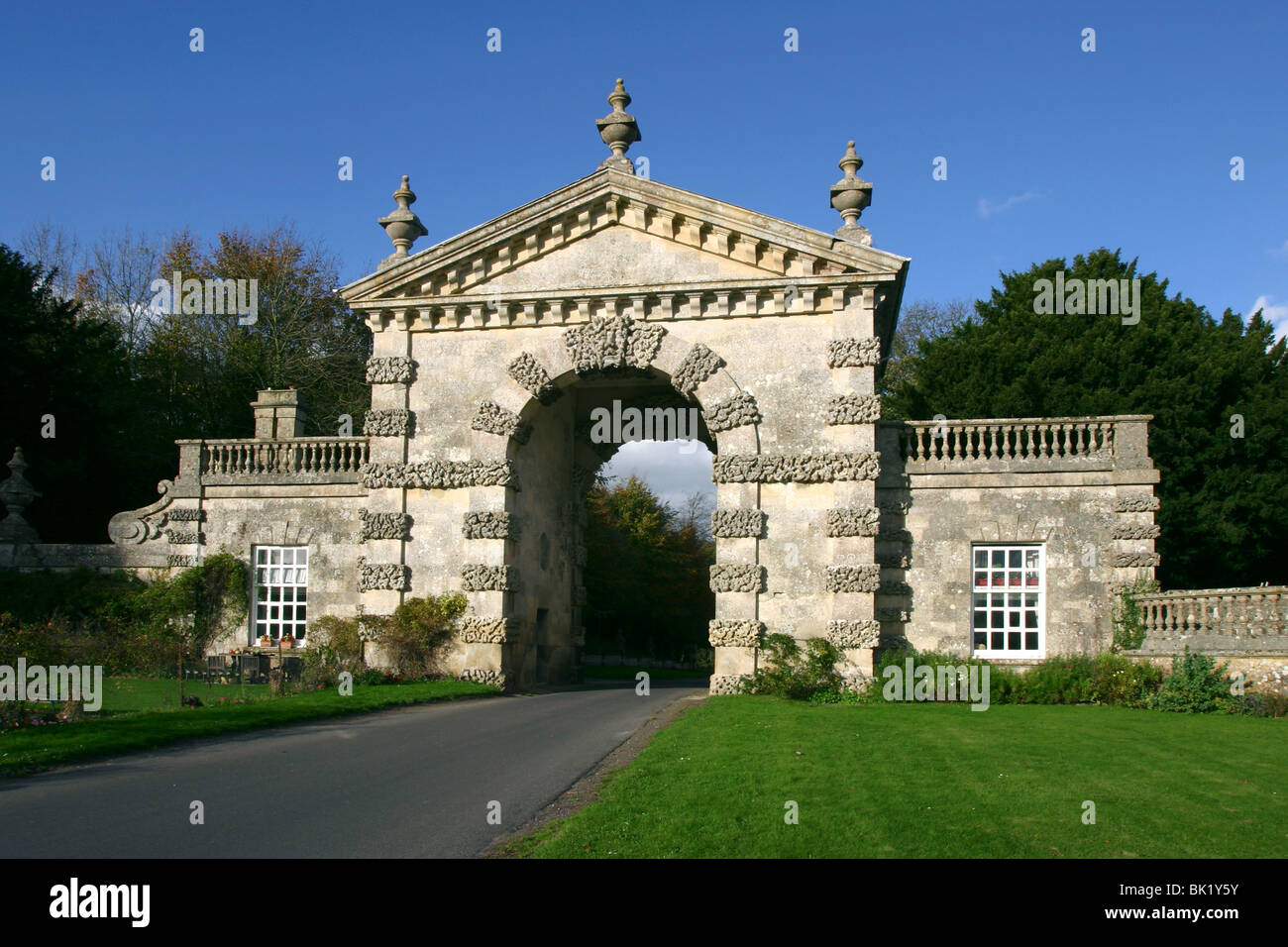 Gateway of the Fonthill Estate, Wiltshire, 2005 Stock Photo - Alamy