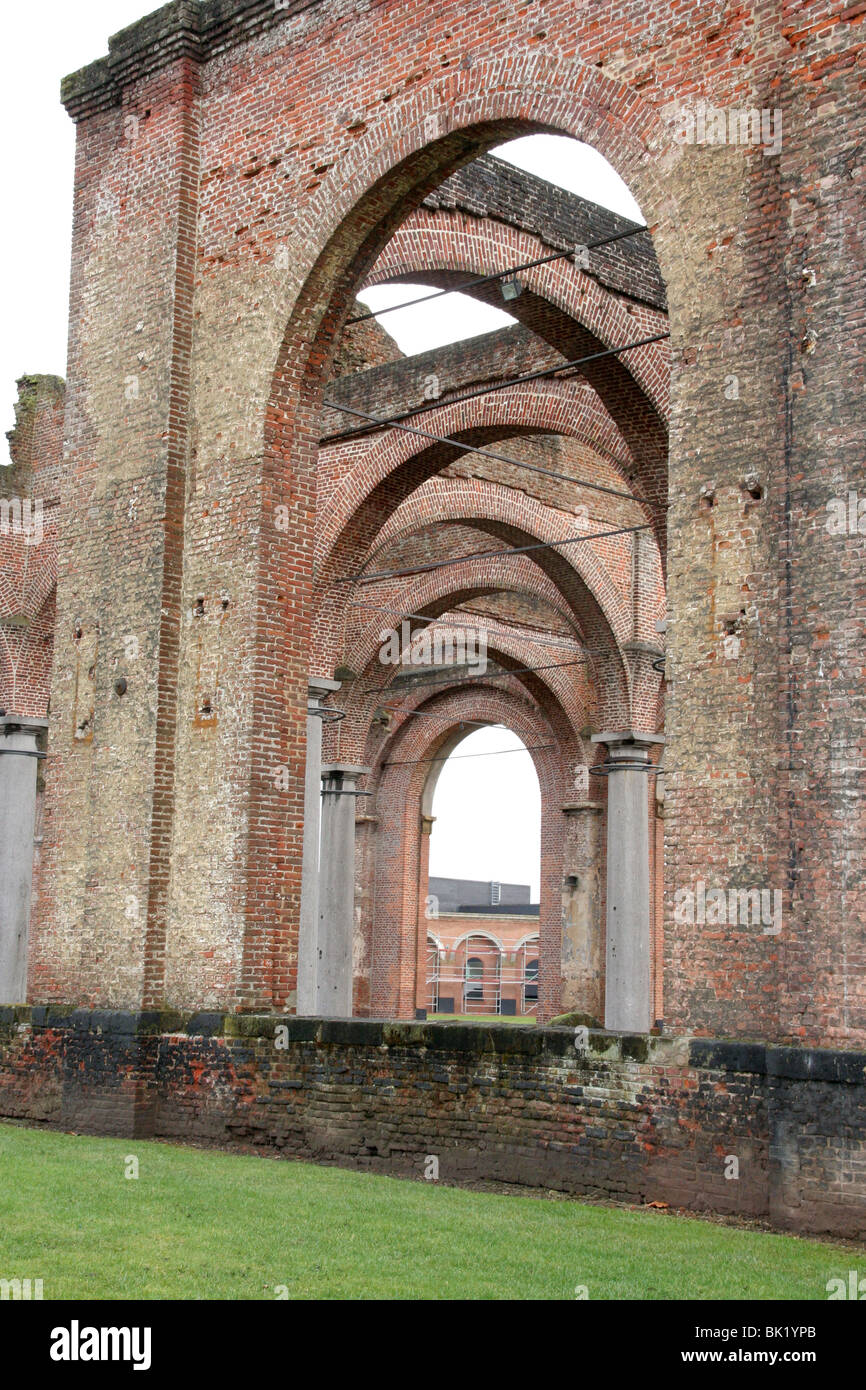 Grand Hornu, old coal mine in Mons Borinage, Belgium Stock Photo - Alamy