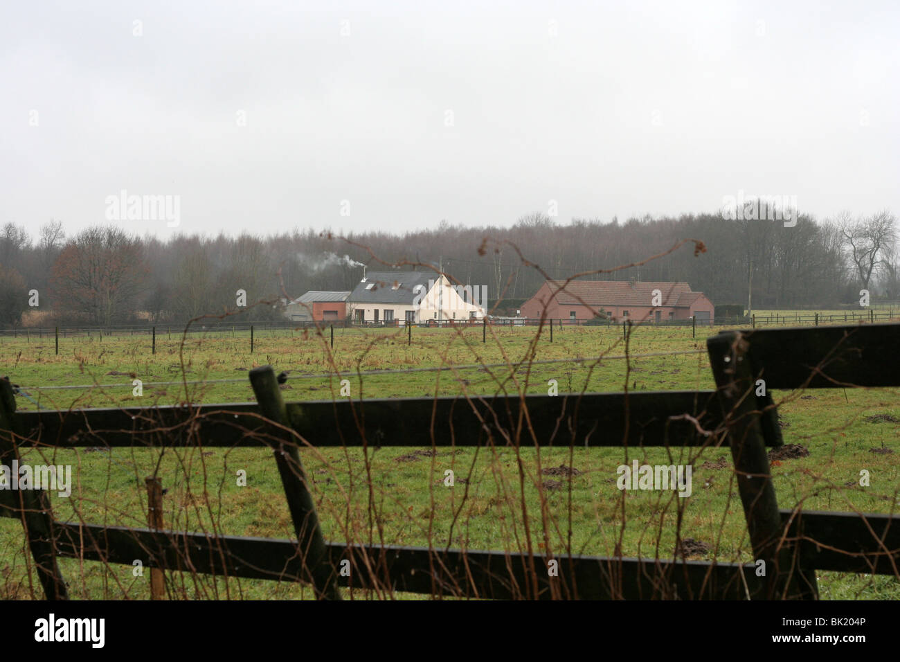 Farms in Sirault, Belgium Stock Photo - Alamy