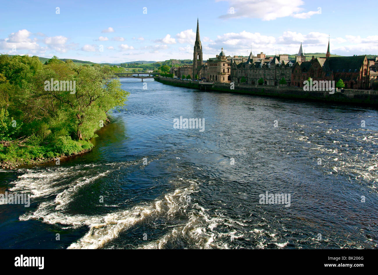 River Tay and Perth, Scotland Stock Photo - Alamy