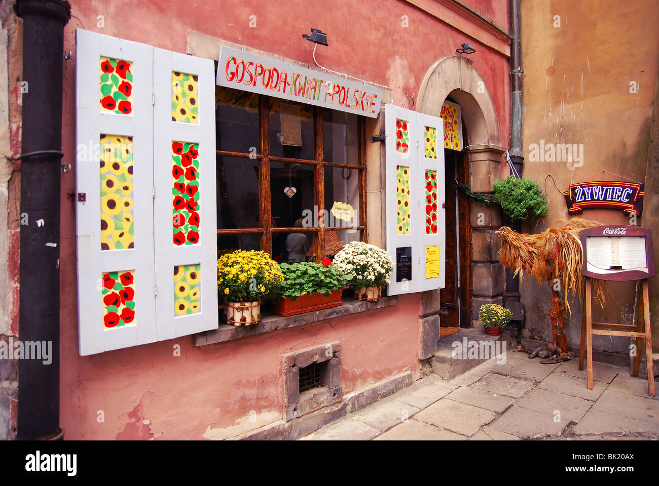 Traditional Polish Restaurant in Warsaw Stock Photo - Alamy