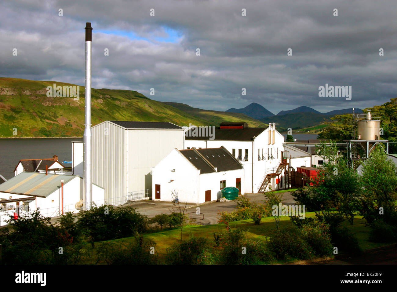 Building The Talisker Whisky Distillery High Resolution Stock ...