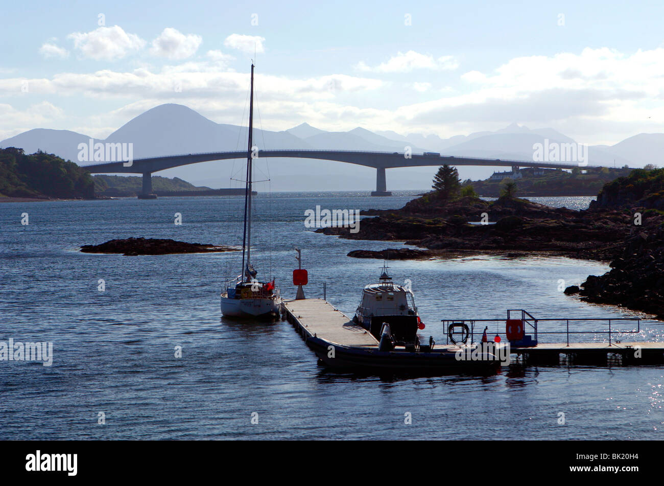 Loch alsh skye road bridge a87 hi-res stock photography and images - Alamy