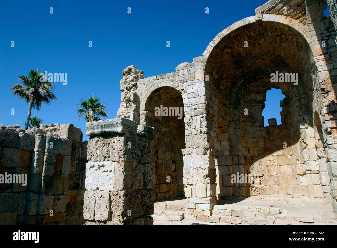 Ruins of the Basilica of Ayios Philion, Dipkarpaz (Rizokarpaso), North ...