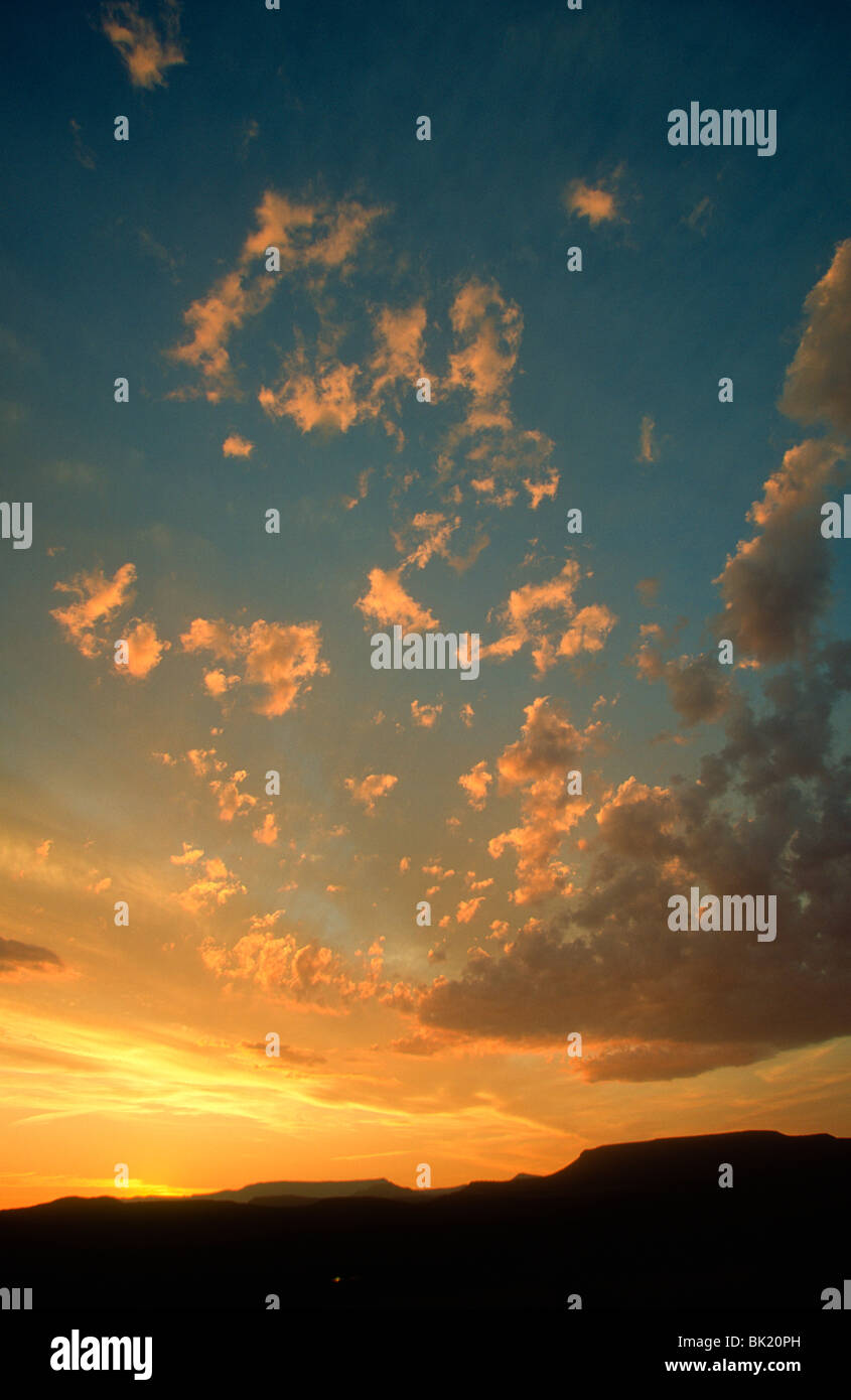 Karoo sunset, Karro National Park, South Africa Stock Photo - Alamy