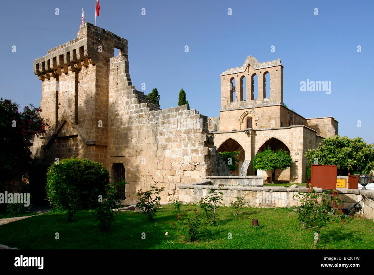 Bellapais abbey exterior hi-res stock photography and images - Alamy