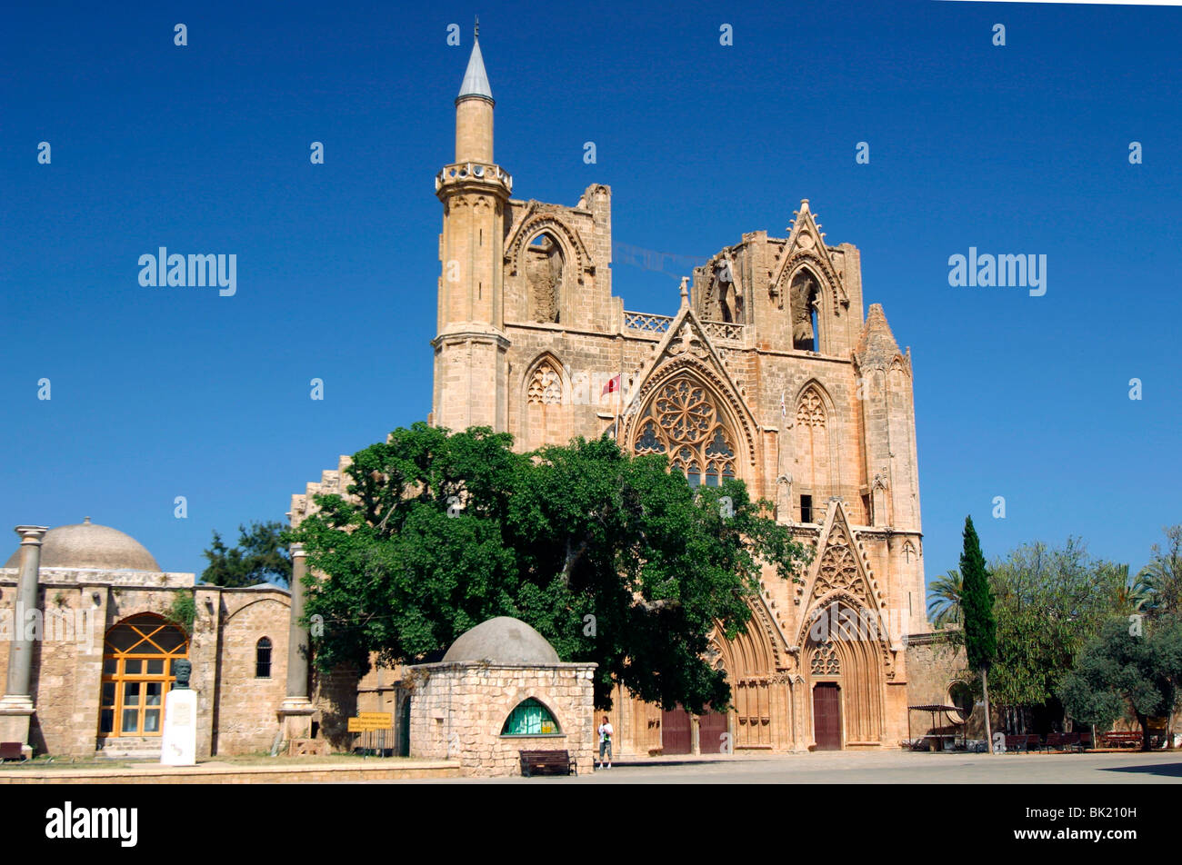 Lala Mustafa Pasha Mosque, Famagusta, North Cyprus Stock Photo - Alamy