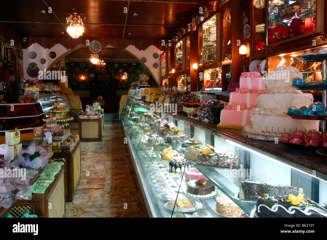 Sweet shop, North Cyprus Stock Photo - Alamy