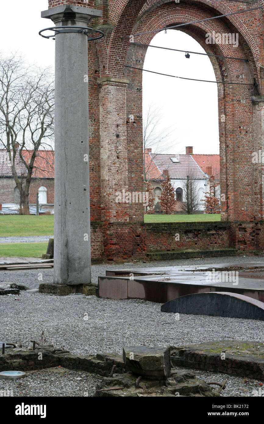 Grand Hornu, old coal mine in Mons Borinage, Belgium Stock Photo - Alamy
