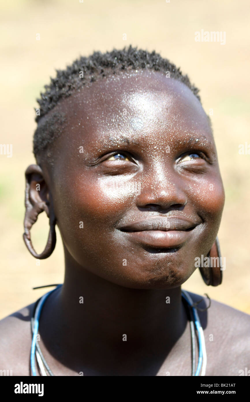 Africa, Ethiopia, Debub Omo Zone,the Mursi tribe Stock Photo - Alamy