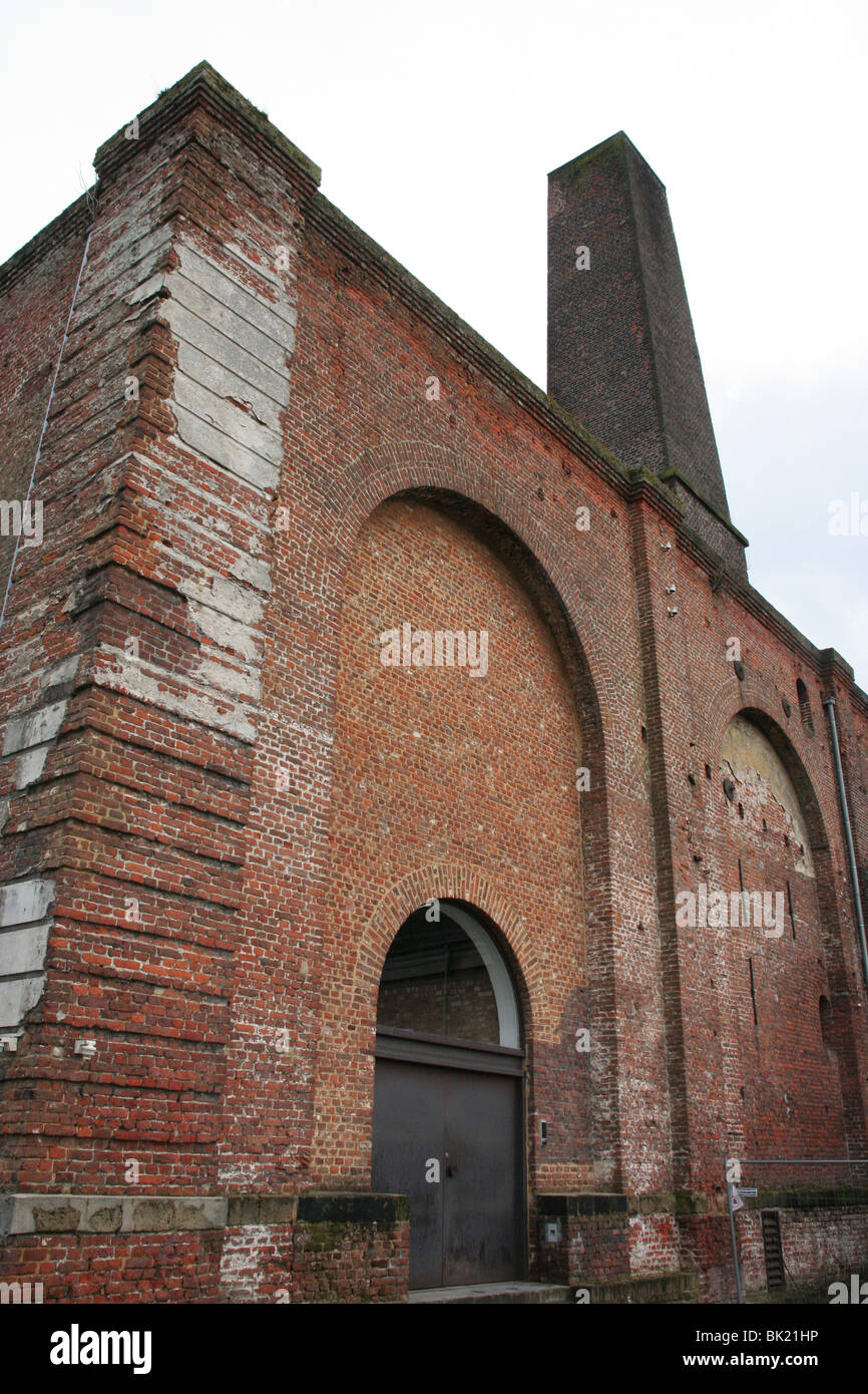 Grand Hornu, old coal mine in Mons Borinage, Belgium Stock Photo - Alamy