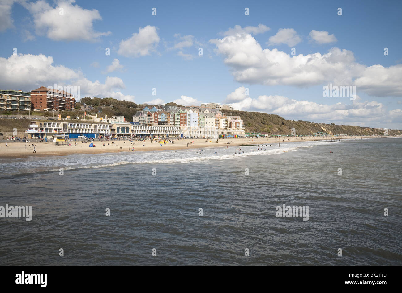 Boscombe Spa seafront, near Bournemouth, Dorset, England, UK Taken ...
