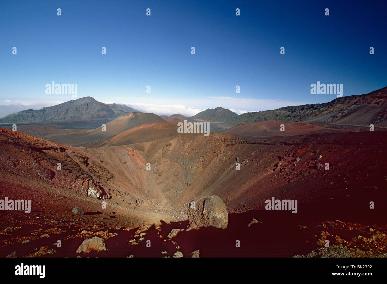 Iron oxide cinder cone hi-res stock photography and images - Alamy