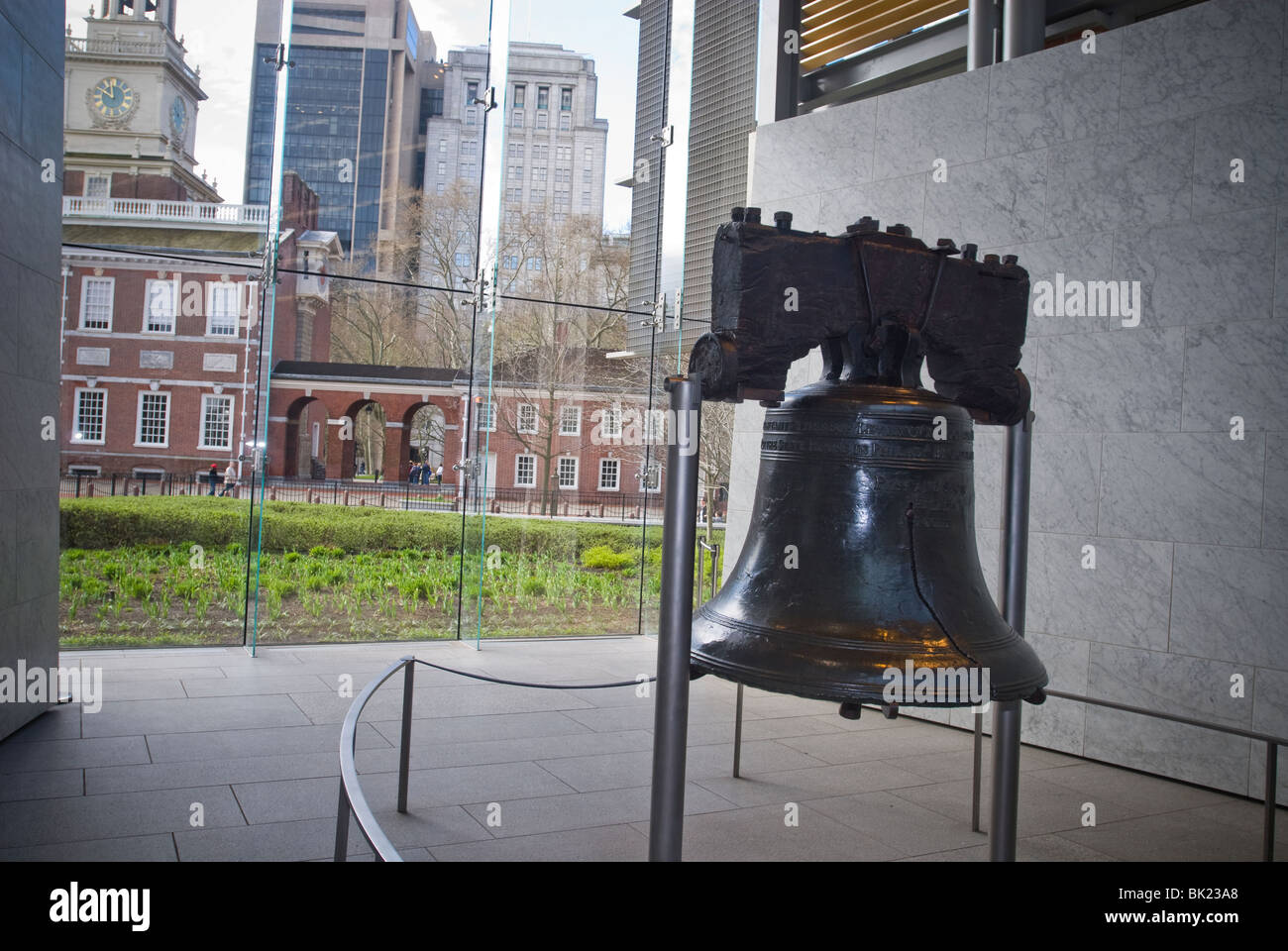 The Liberty Bell at Independence National Historical Park in ...