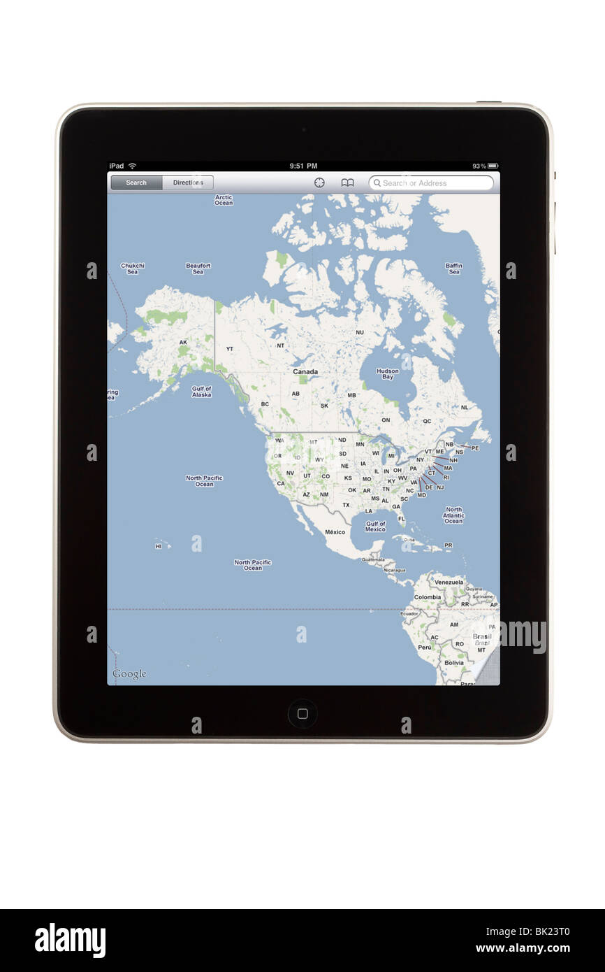 Electronic maps hi-res stock photography and images - Alamy