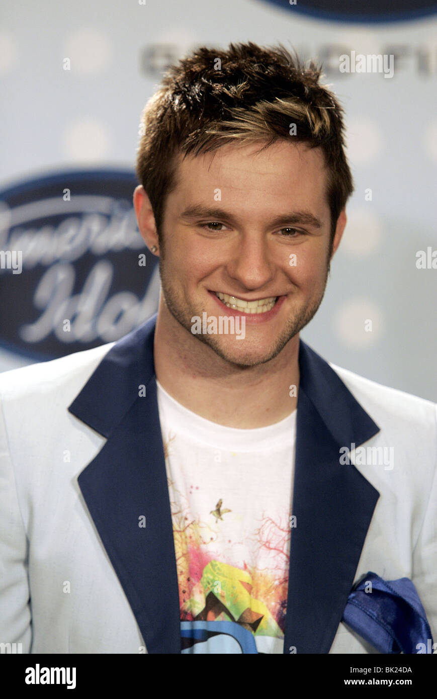 BLAKE LEWIS 6TH AMERICAN IDOL GRAND FINALE KODAK THEATRE HOLLYWOOD LOS ...