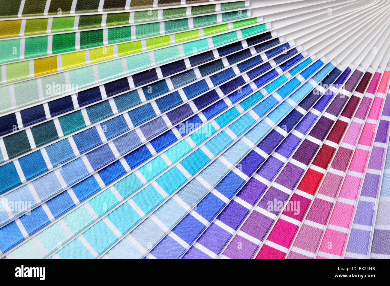 The color card arrange together very beautiful Stock Photo - Alamy