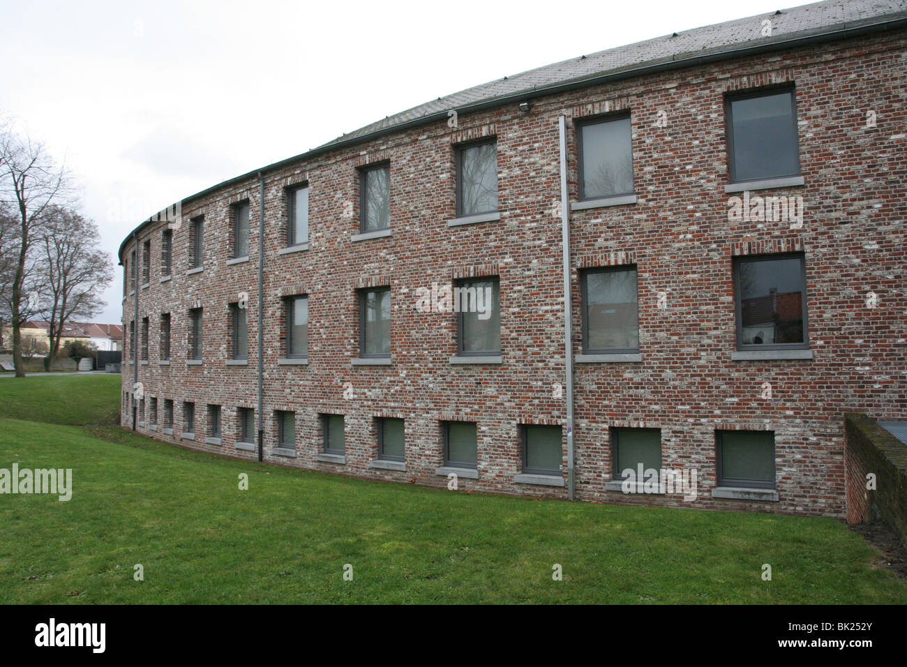 Grand Hornu, old coal mine in Mons Borinage, Belgium Stock Photo - Alamy