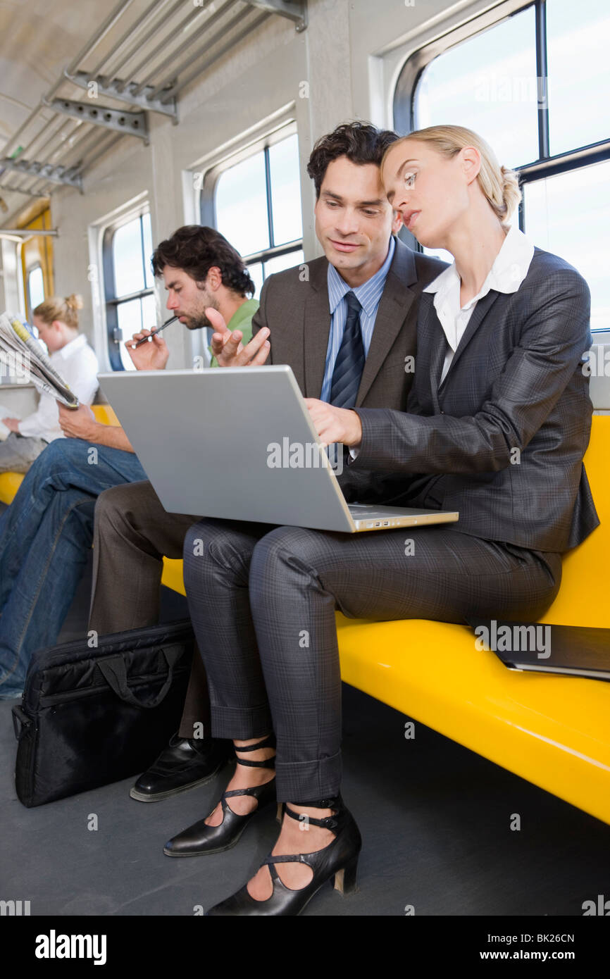 Traveling by train Stock Photo - Alamy