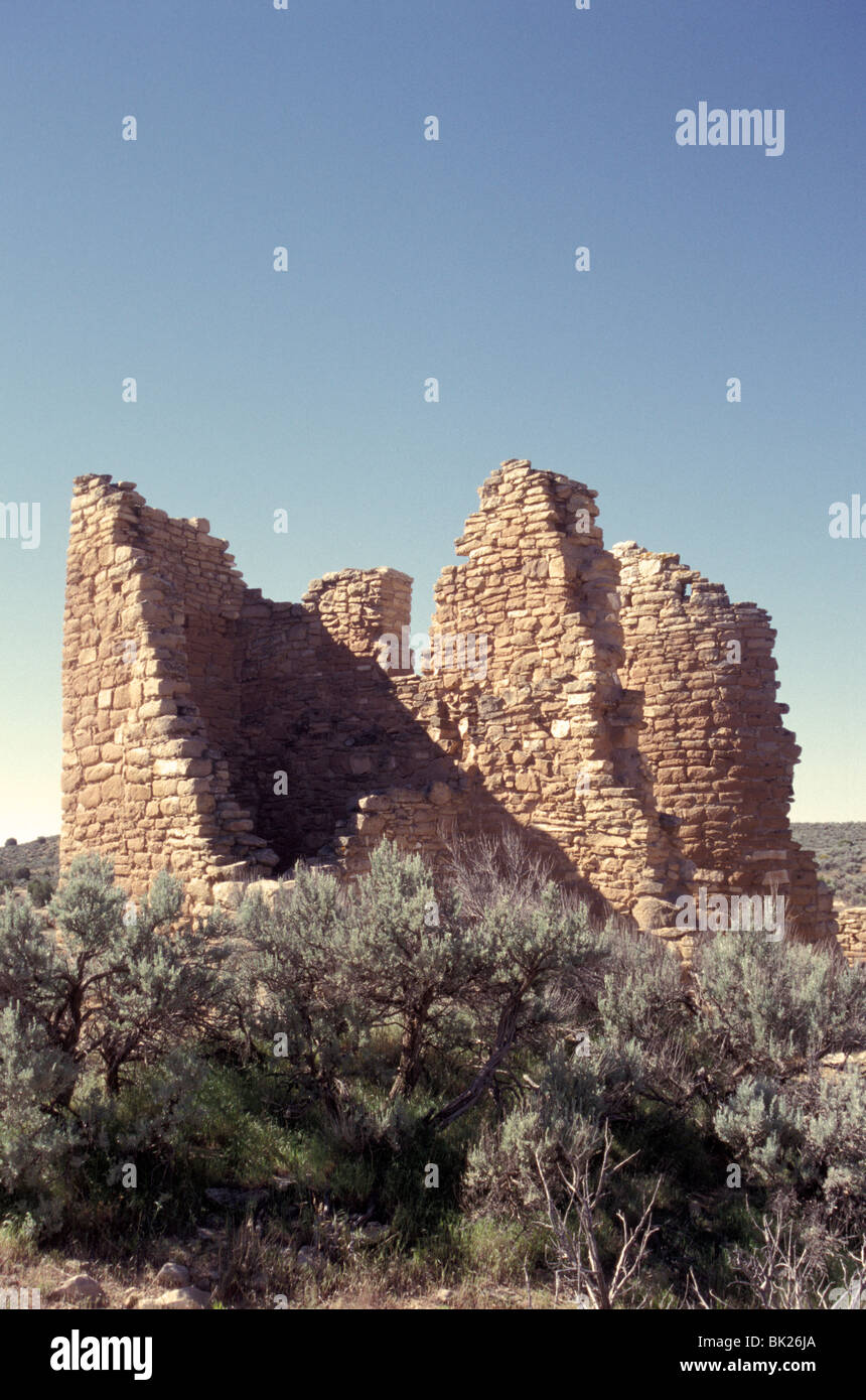 The Castle, Anasazi ruins at Hovenweep National Monument on the border ...