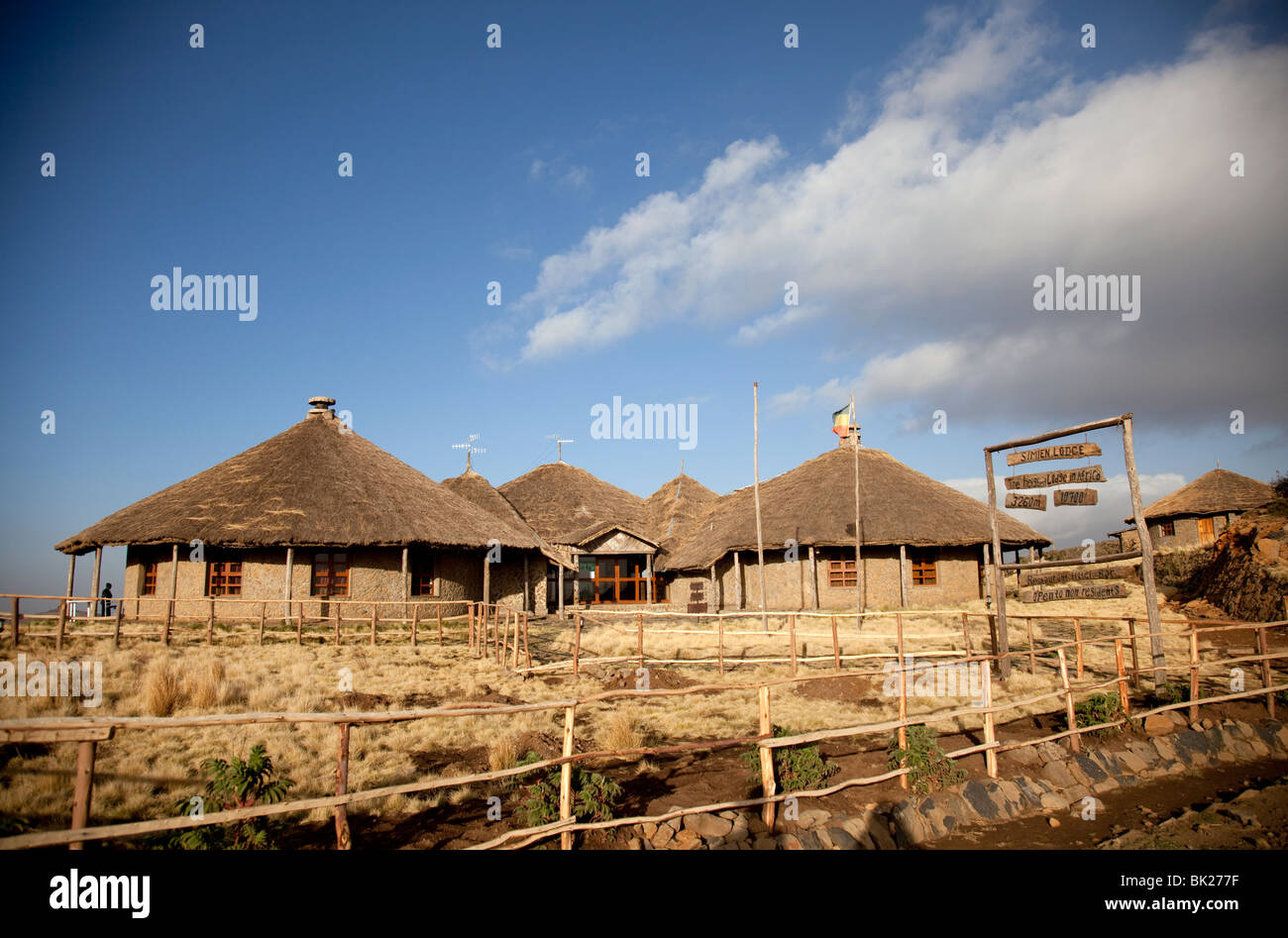 Simien Lodge Simien National Park Ethiopia Stock Photo - Alamy
