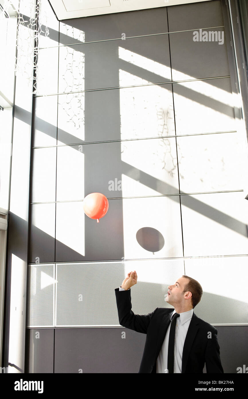 Person in office floating hi-res stock photography and images - Alamy