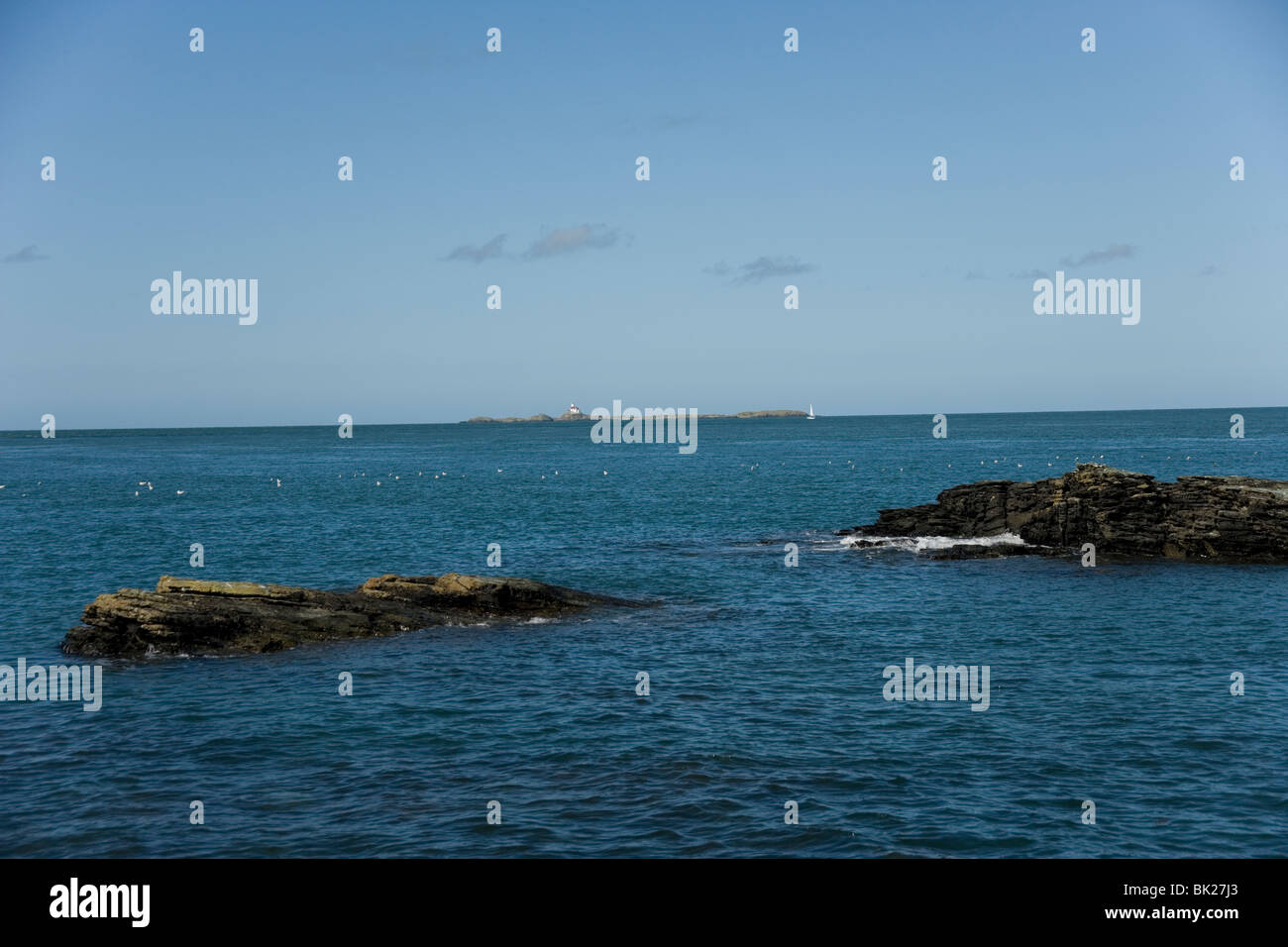 Skerries anglesey hi-res stock photography and images - Alamy