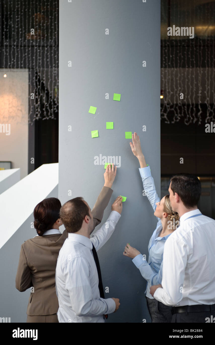 Brainstorming sticky notes hi-res stock photography and images - Alamy