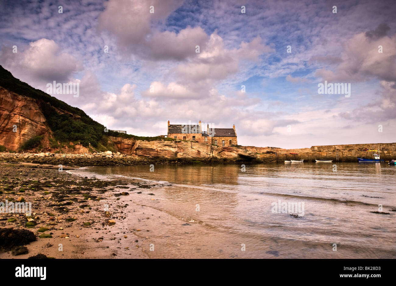 Cove harbour cockburnspath hi-res stock photography and images - Alamy