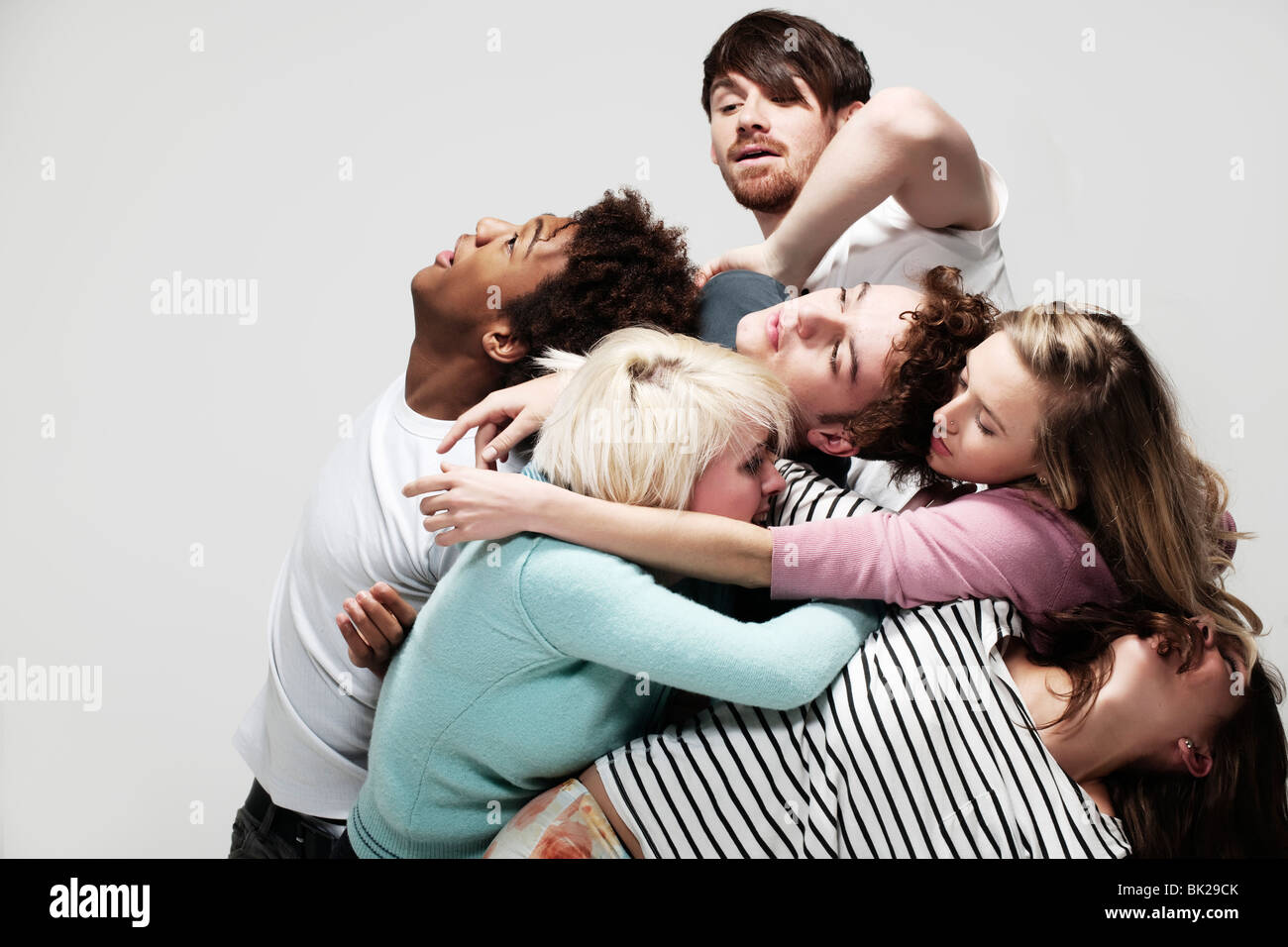 Tangle Of Arms High Resolution Stock Photography and Images - Alamy