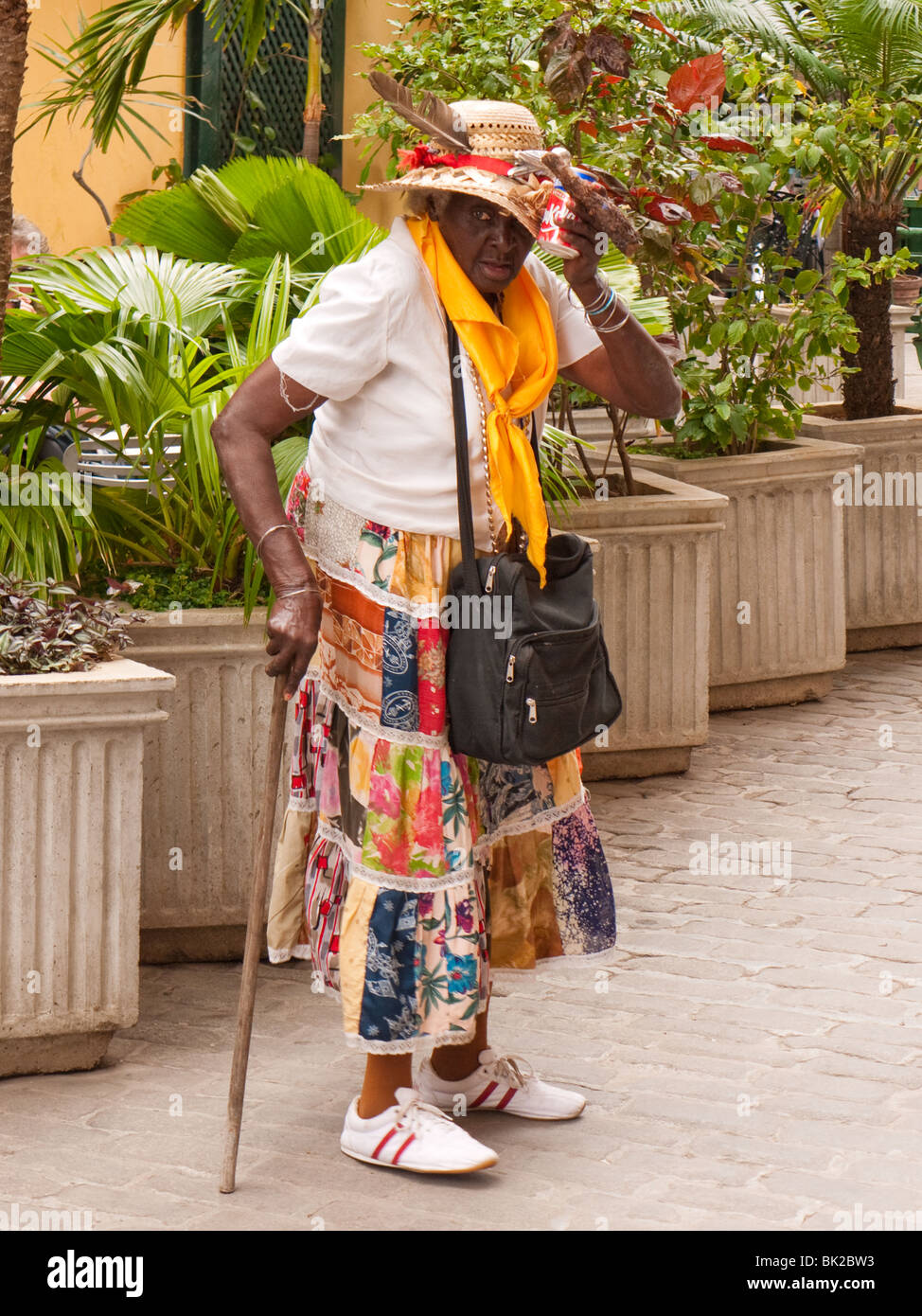 Local Character in Havana Historical Centre, Havana,Cuba Stock Photo ...