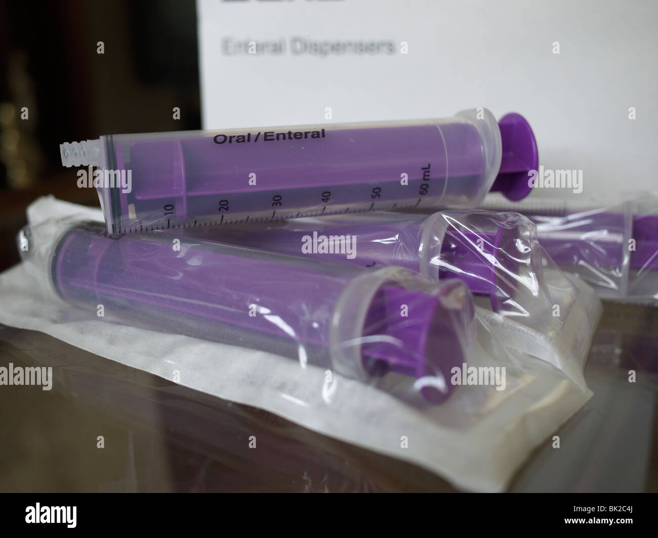 Peg syringes hi-res stock photography and images - Alamy