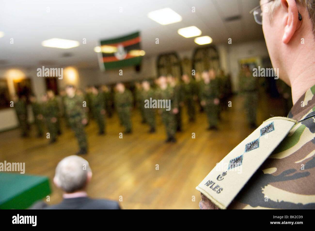 Regimental flag hi-res stock photography and images - Alamy