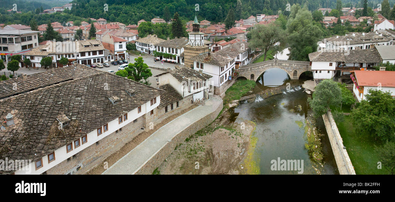 Aerial view of Tryavna Stock Photo - Alamy